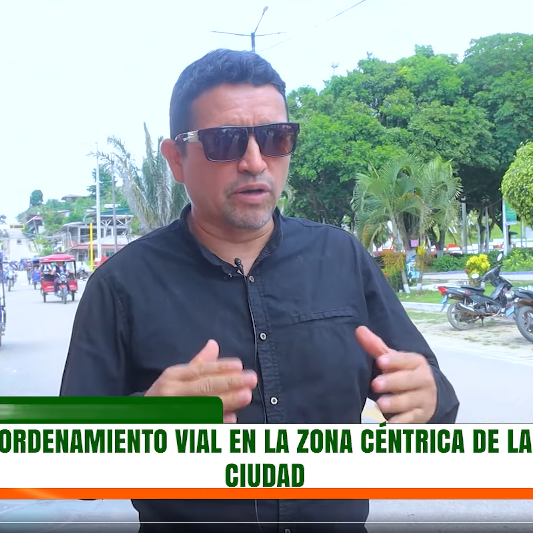 Ordenamiento vial en la zona céntrica de la ciudad de Contamana ...